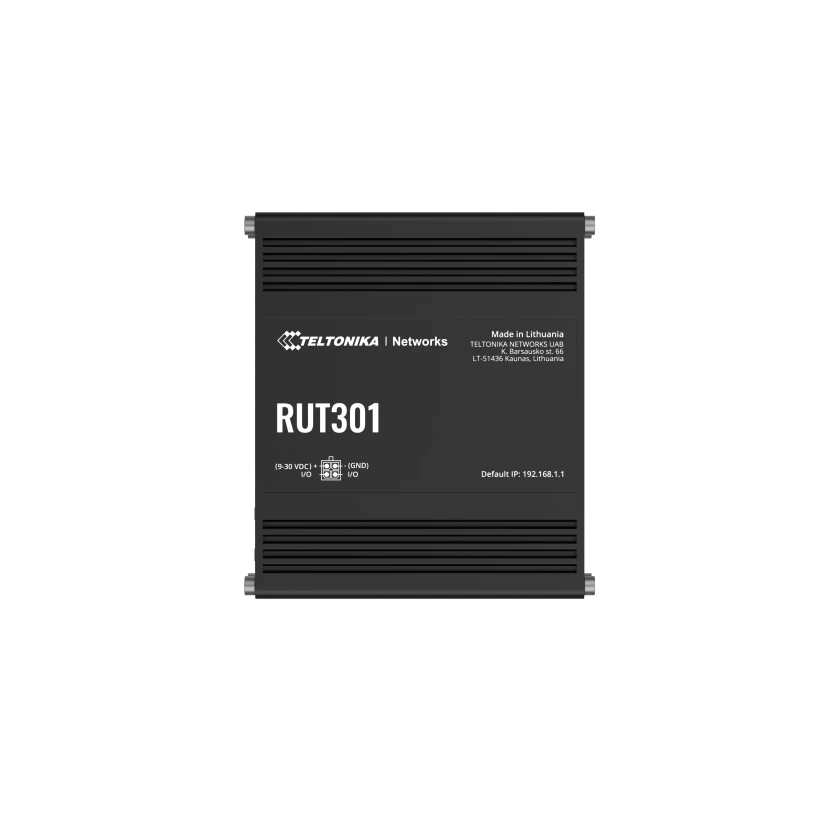 RUT301 INDUSTRIAL ETHERNET ROUTER – CMO